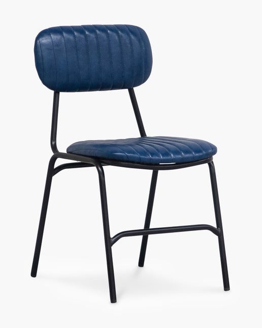 Barry Chair - Blue / White Piping | Cintesi