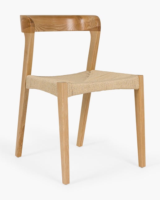 Grace Chair - Natural, Natural Rope Seat | Cintesi