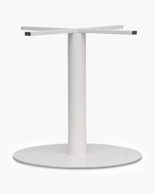 Hydra Round Table Base - 72cm, White | Cintesi