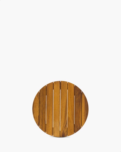 Iroko Table Top - 60cm Dia | Cintesi