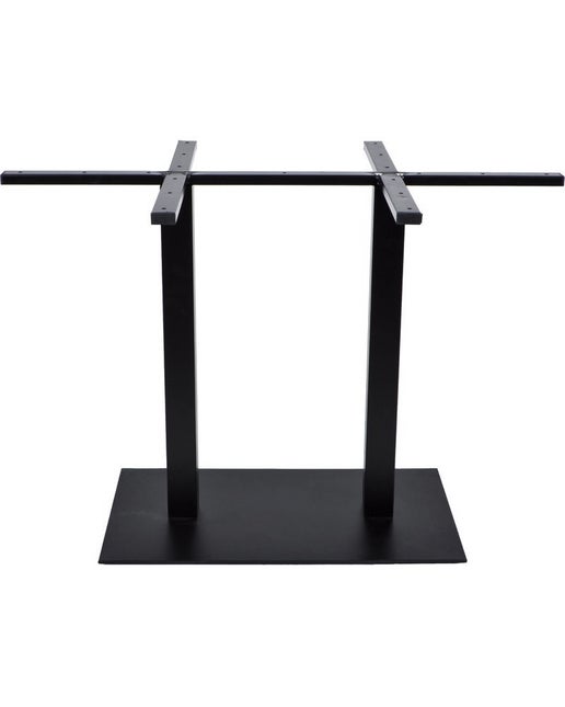 Konus Double Table Base - 60x90cm, Black | Cintesi