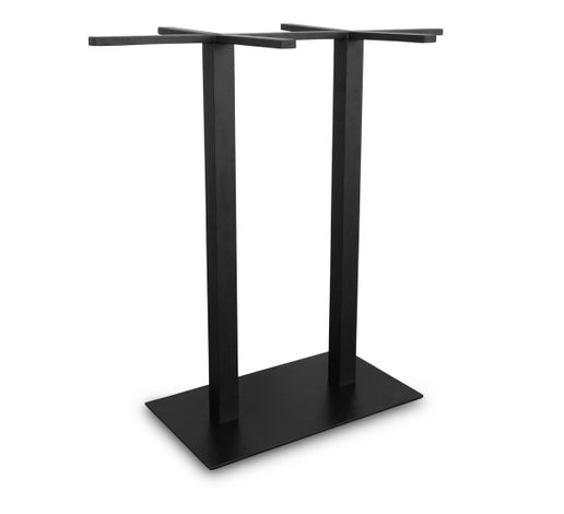 Konus Double Bar Leaner Base - 60x90 X 105cm H, Black | Cintesi