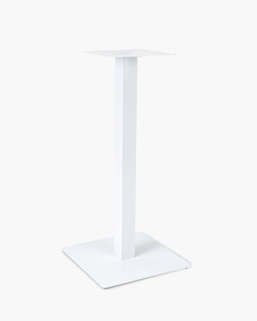 Konus Bar Leaner Base - 50 Sq X 105cm H, White | Cintesi