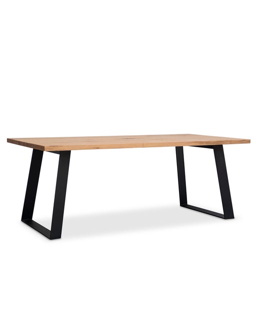 Marko Dining Table - 160x90cm, Black Frame | Cintesi