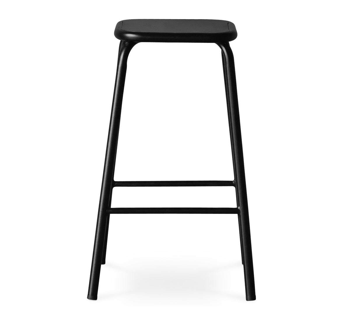 Pedro Bar Stool Matt Black 65cm Cintesi