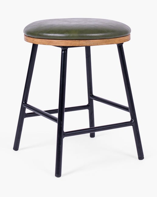 Samuel Bar Stool - Green, 45cm | Cintesi