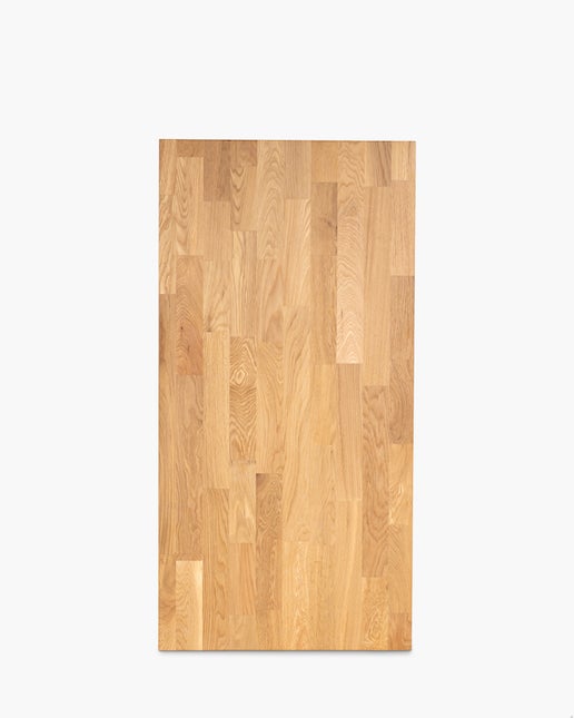 Solid Oak Table Top - 120x60cm, Natural | Cintesi
