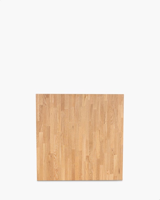 Solid Oak Table Top - 70cm Square, Natural | Cintesi