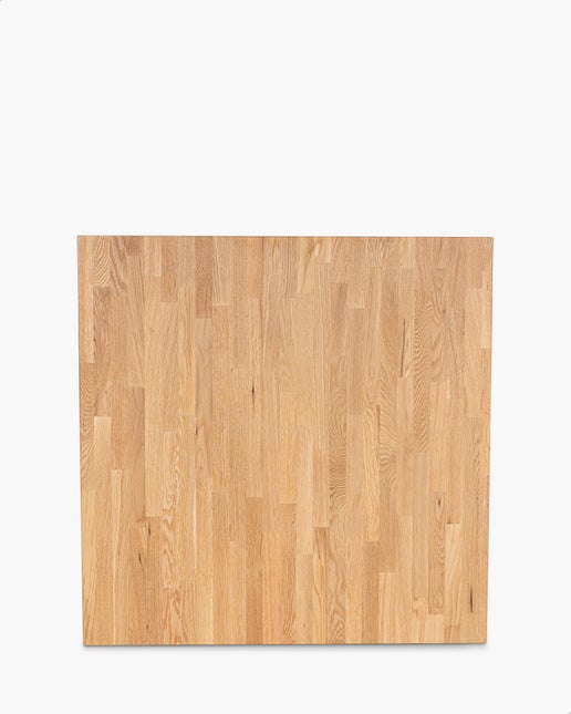 Solid Oak Table Top - 90cm Square, Natural | Cintesi