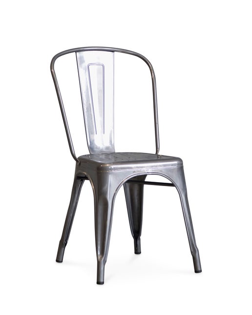 Tolix Replica Chair - Raw Metal Varnish | Cintesi