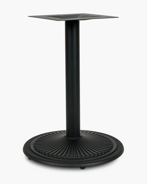 Winifred Round Table Base - 53cm Dia, Black | Cintesi